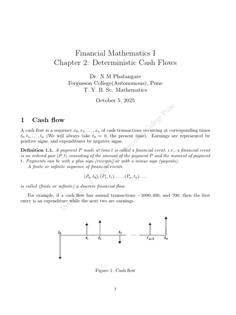 FM1_Ch2-1 | PDF | Net Present Value | Internal Rate Of Return
