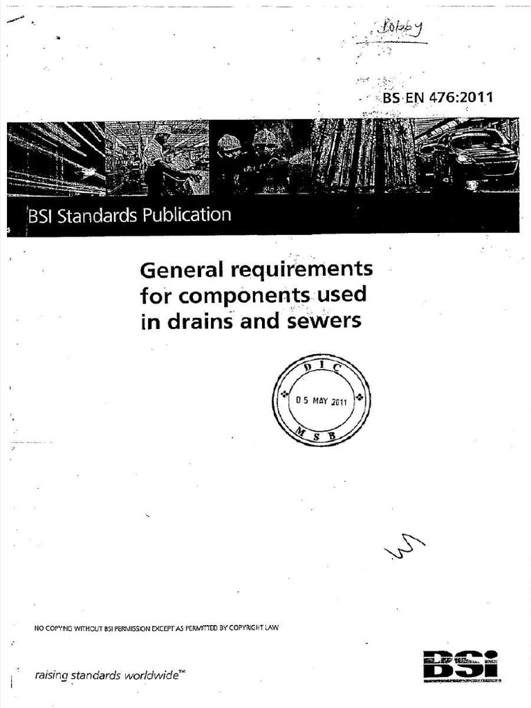 BS en 476 2011 | PDF