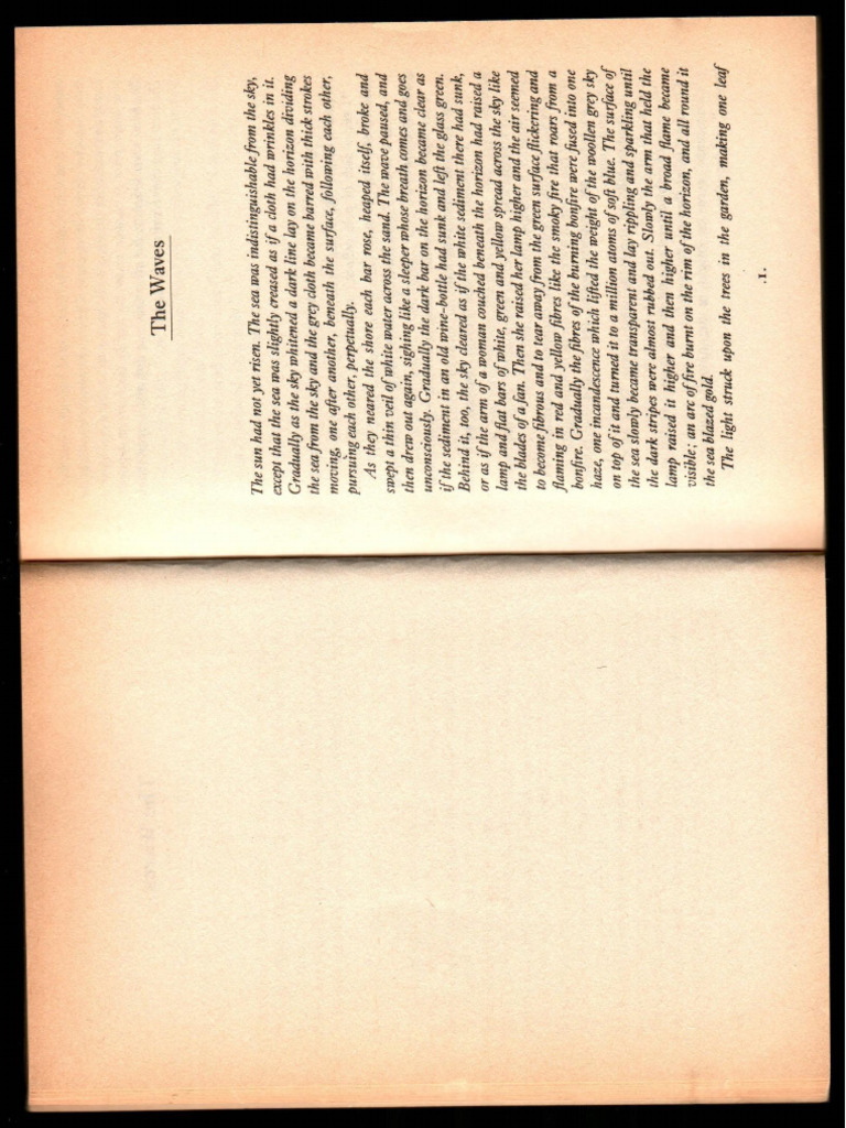 The Waves | PDF