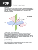True vs Apparent Dip Calculation Guide | PDF