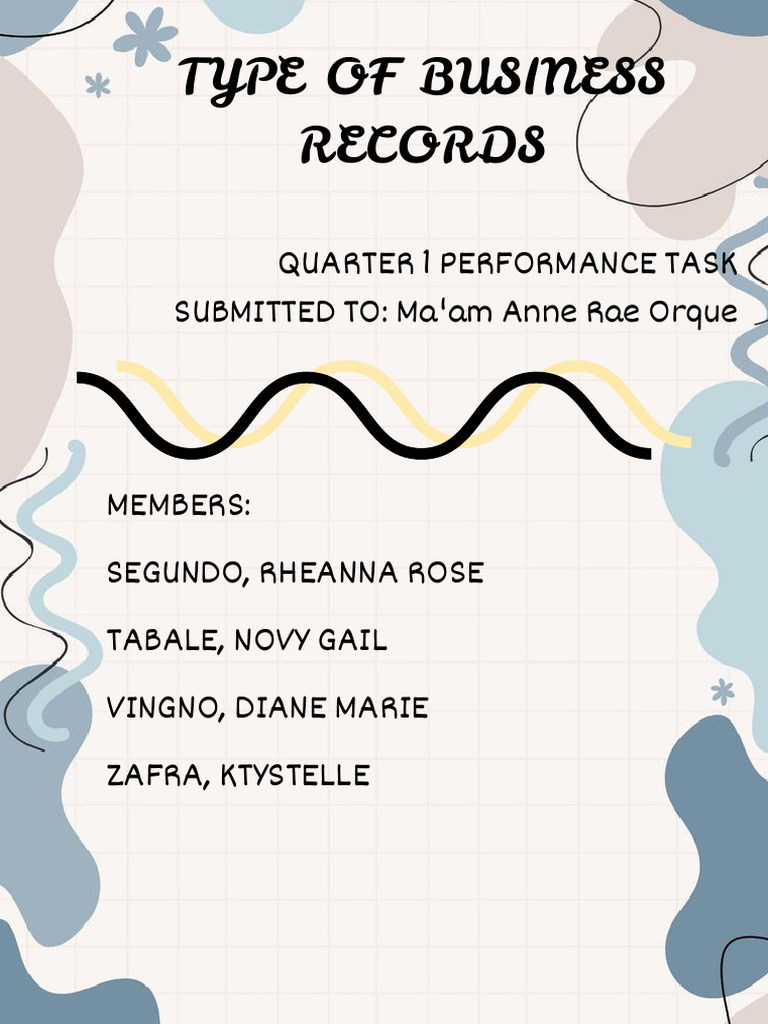 Type of Business Records | PDF