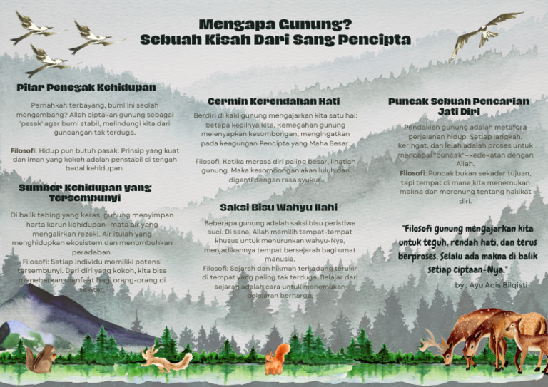 Filosofi Gunung | PDF