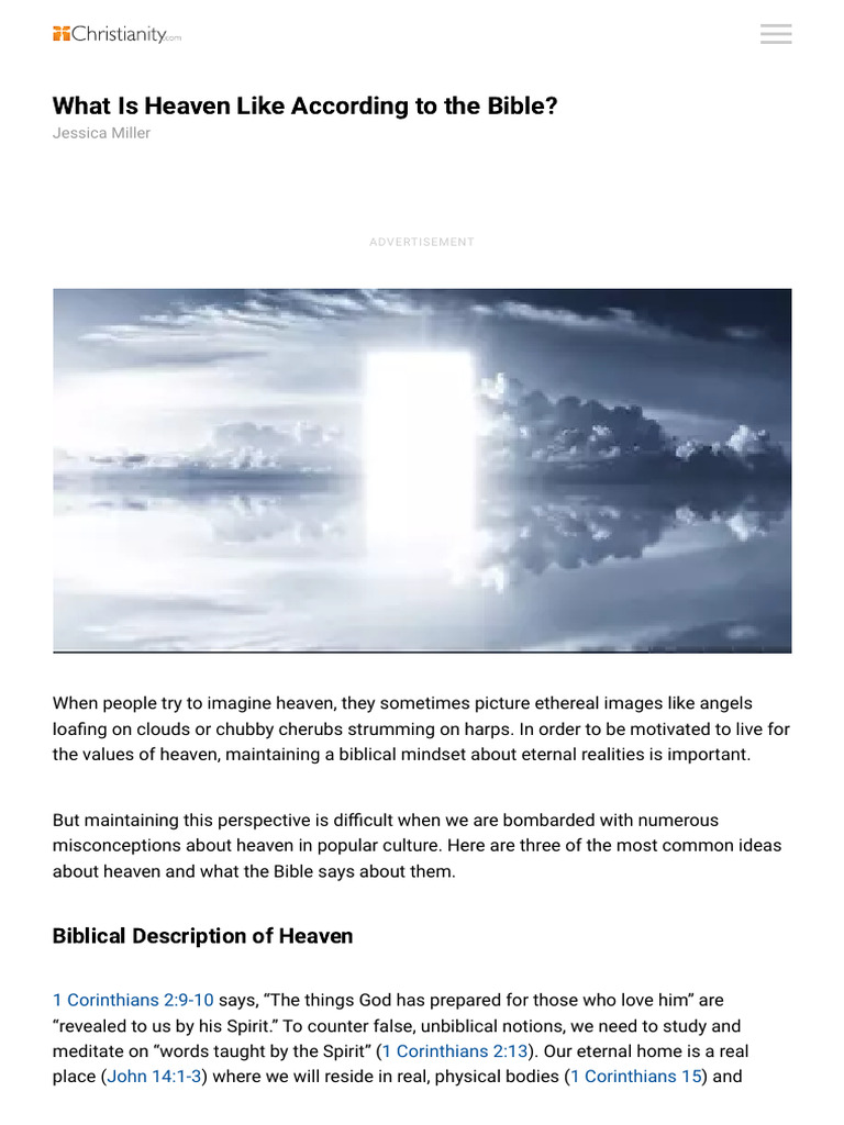 What Is Heaven Like According To The Bible?: Biblical Description of ...