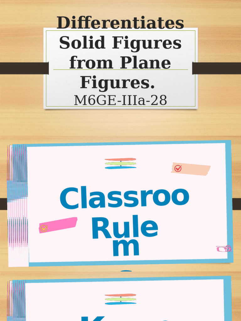 Solid vs. Plane Figures Explained | PDF | Shape | Area