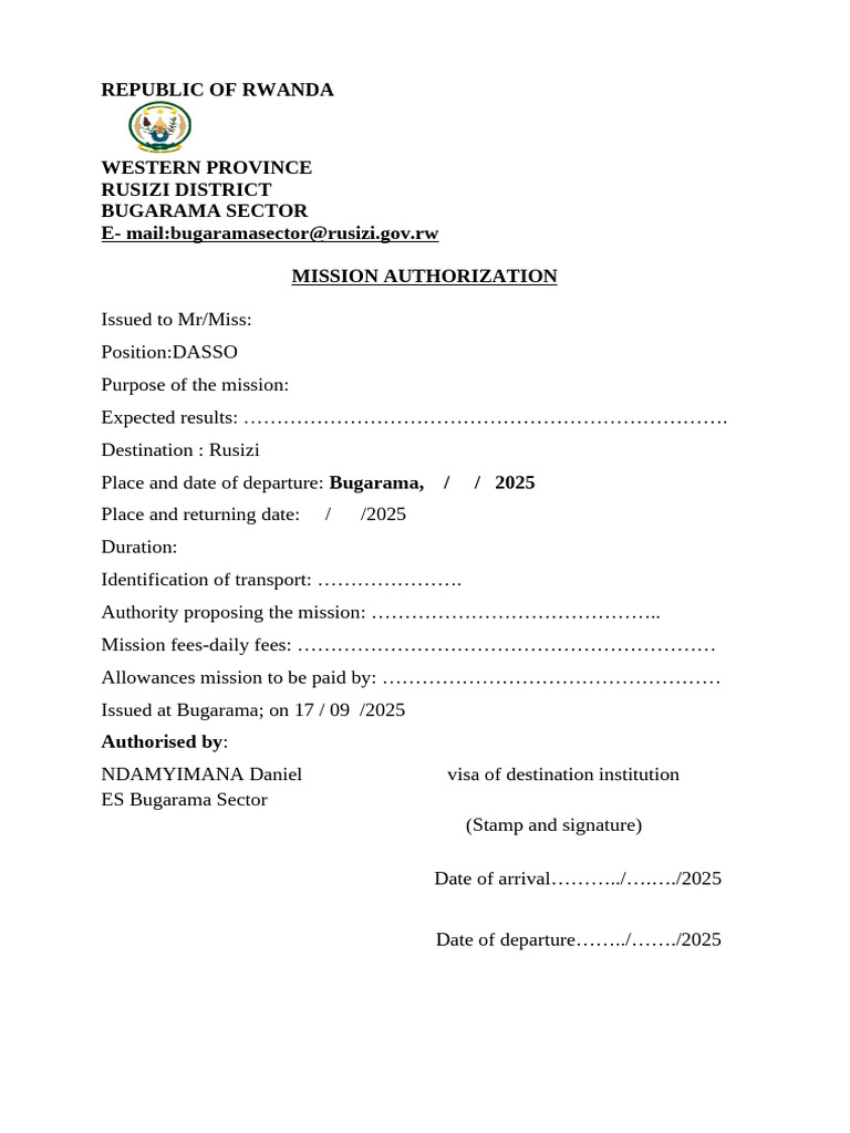 Republic of Rwanda | PDF