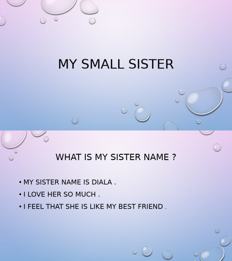 My Small Sister | PDF