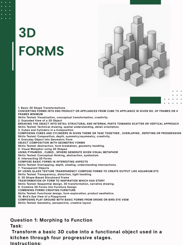 3d Forms - Uceed - 14.07.2025 | PDF