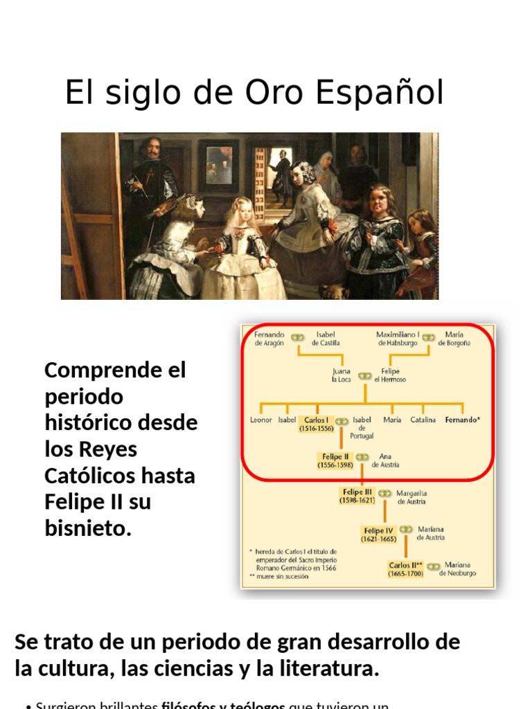 El Siglo de Oro Español | PDF