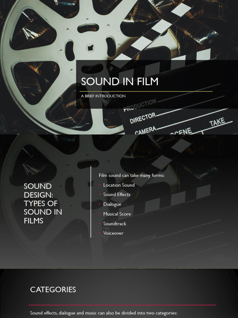 Types of Sound in Film Explained | PDF