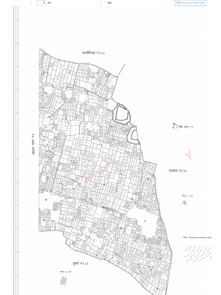 Baharsi Map Ghorhat Bagan Map | PDF