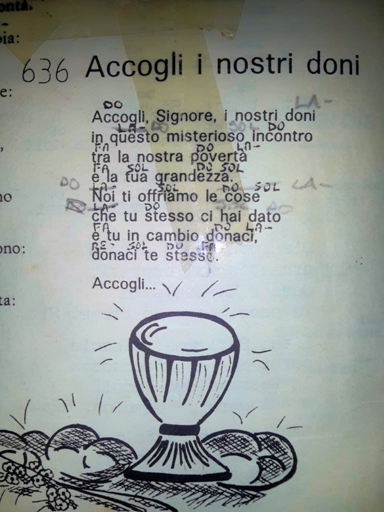 Accogli I Nostri Doni | PDF