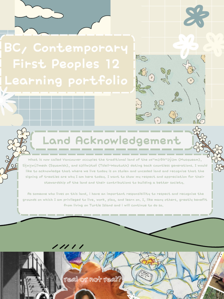BC First Peoples 12 Learning Portfolio | PDF | Fur Trade | Deities