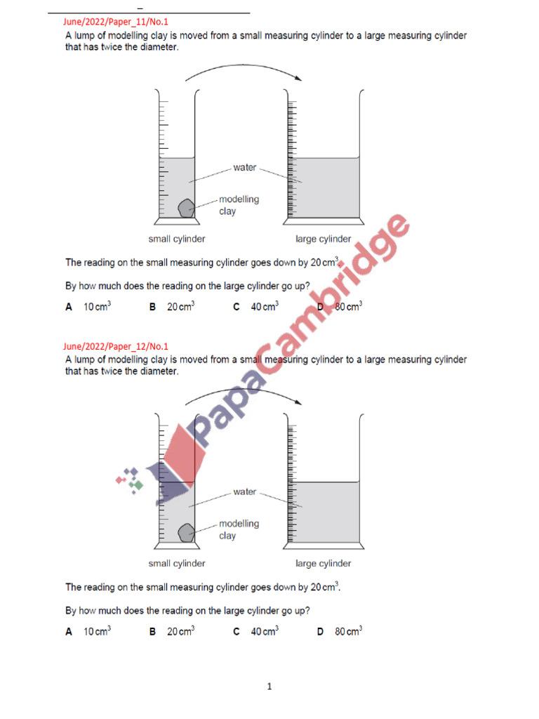2022 J Physical Quantities Igcse Stru | PDF