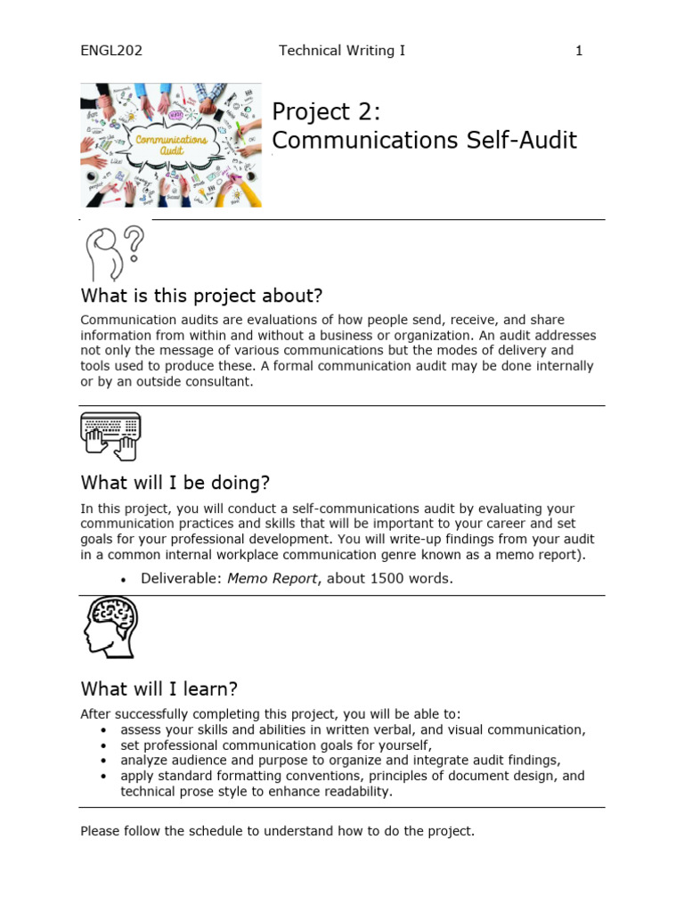ENGL202 Project2 AssignmentSheet | PDF