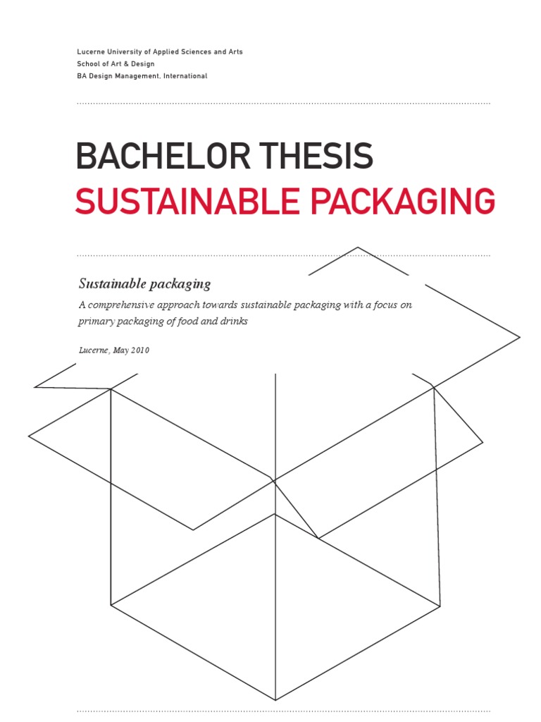 Sustainable Packaging | PDF | Sustainability | Design