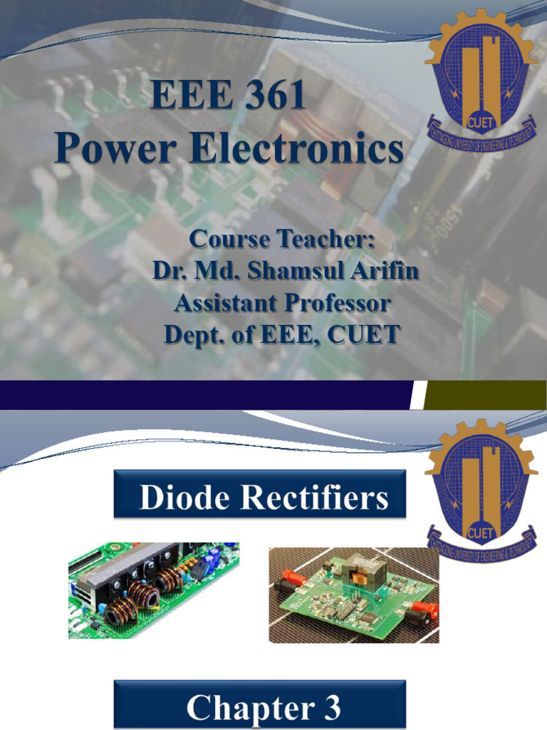 3 Rectifier | PDF | Rectifier | Electrical Components