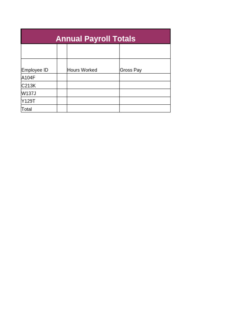 Apply 5-1 Annual Payroll | PDF