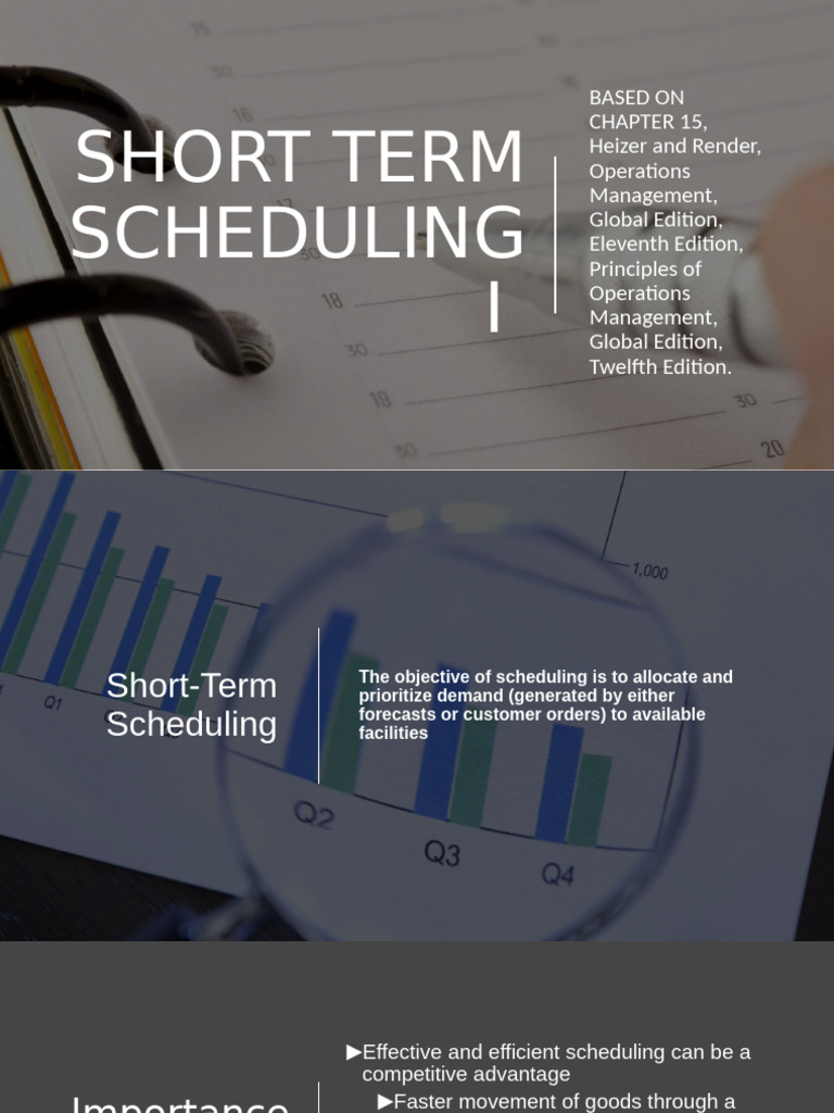 10 Short Term Scheduling I | PDF
