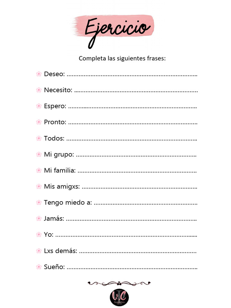 Termina La Frase | PDF