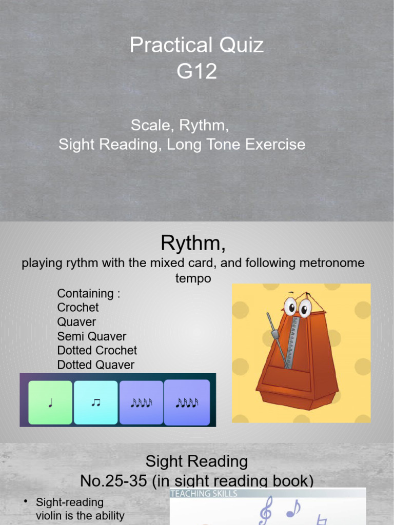 Quiz Praktek G12 | PDF