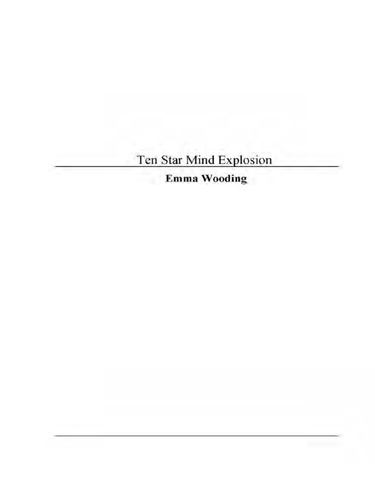 Emma Wooding - Ten Star Mind Explosion | PDF