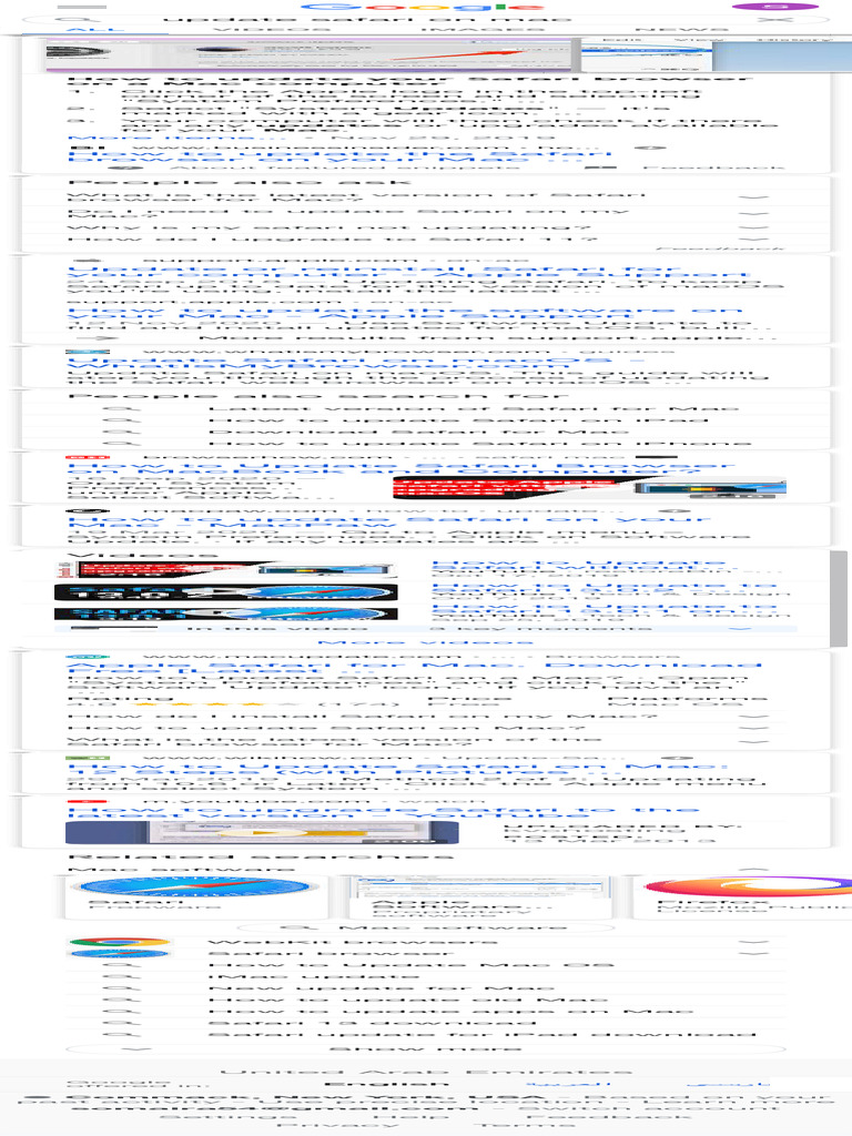 Update Safari On Mac - Google Search | PDF | Safari (Web Browser) | Mac Os