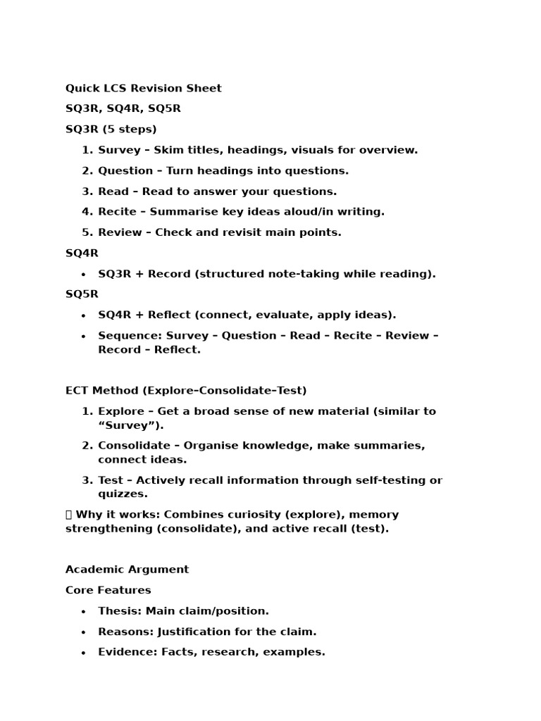 Effective Reading Strategies & Argumentation | PDF | Multiple Choice ...