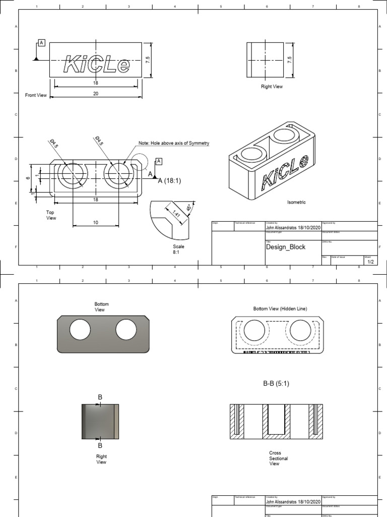 Design_Block Drawing v2 | PDF | Geometry | Classical Geometry