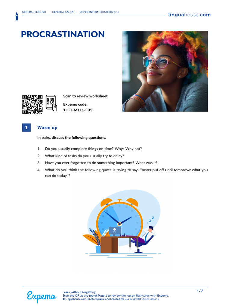 Understanding Procrastination Dynamics | PDF | Procrastination ...