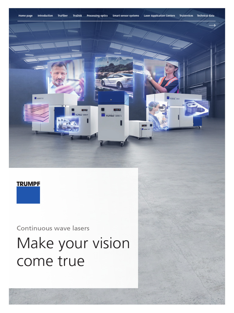 Continuous Wave Laser Solutions Overview | PDF | Laser | Optical Fiber