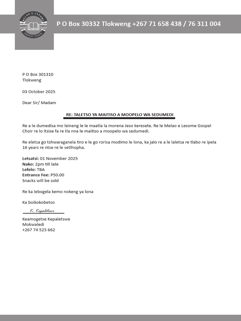 Thoriso | PDF