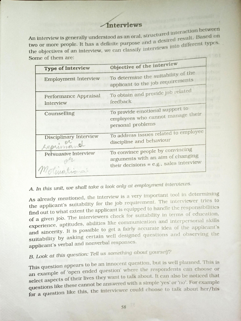 Interview Skills | PDF