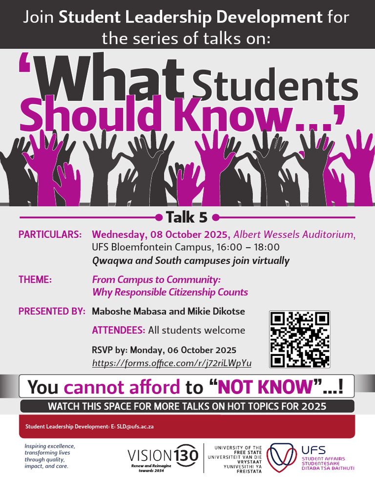 What Students Should Know - Talk 5 | PDF