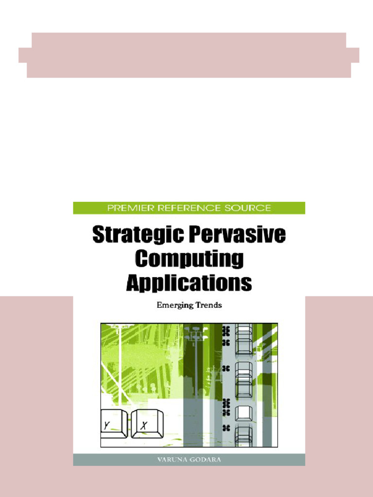 (Ebook) Strategic Pervasive Computing Applications: Emerging Trends by ...