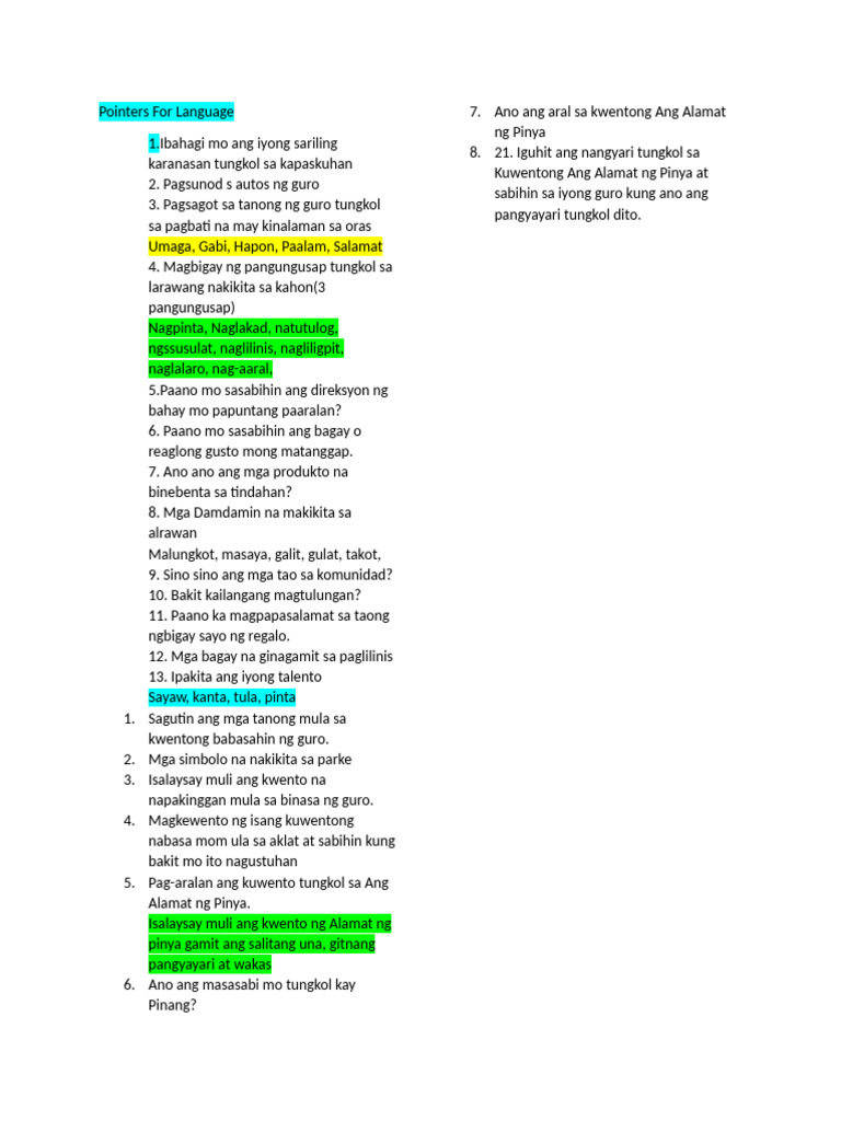 Pointers For Language Part2 | PDF