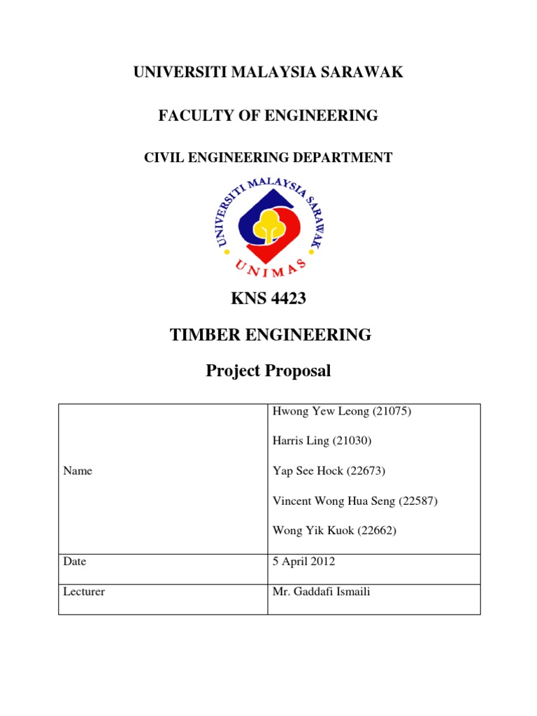 Timber Proposal | PDF | Wood | Lumber