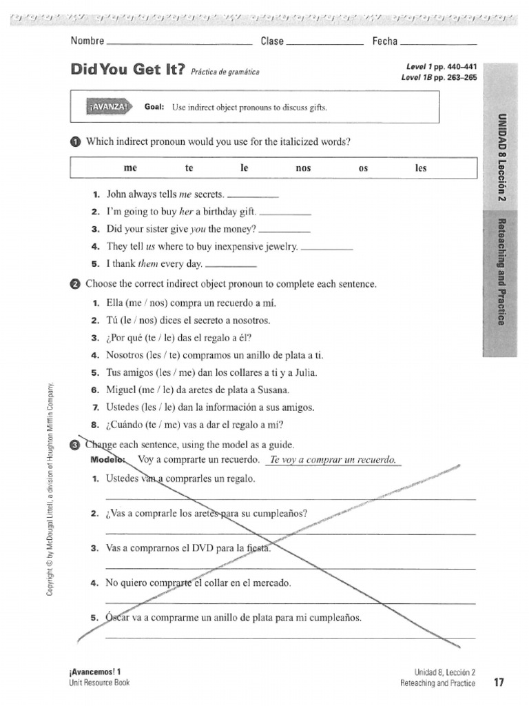 IOP Worksheet | PDF