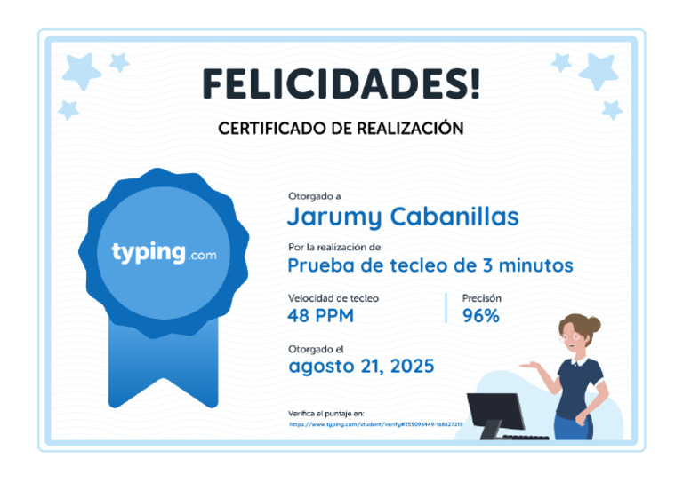 Prueba de Tecleo | PDF