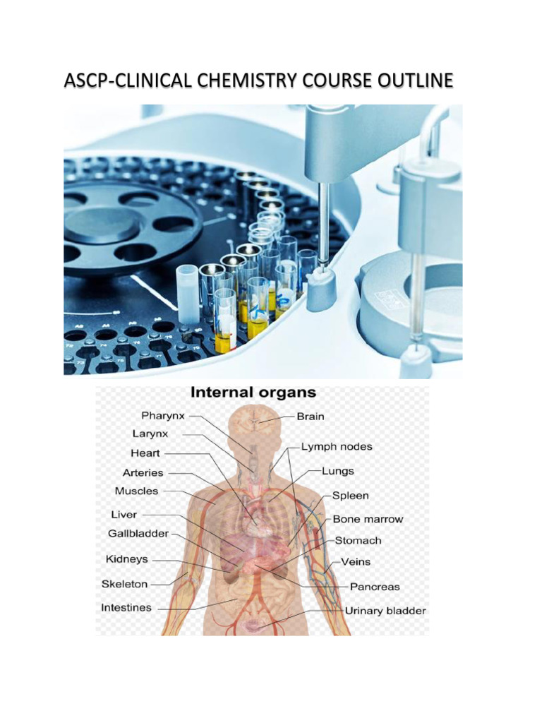ASCP Clinical Chemistry Lab Work 1757410986 | PDF | Creatinine