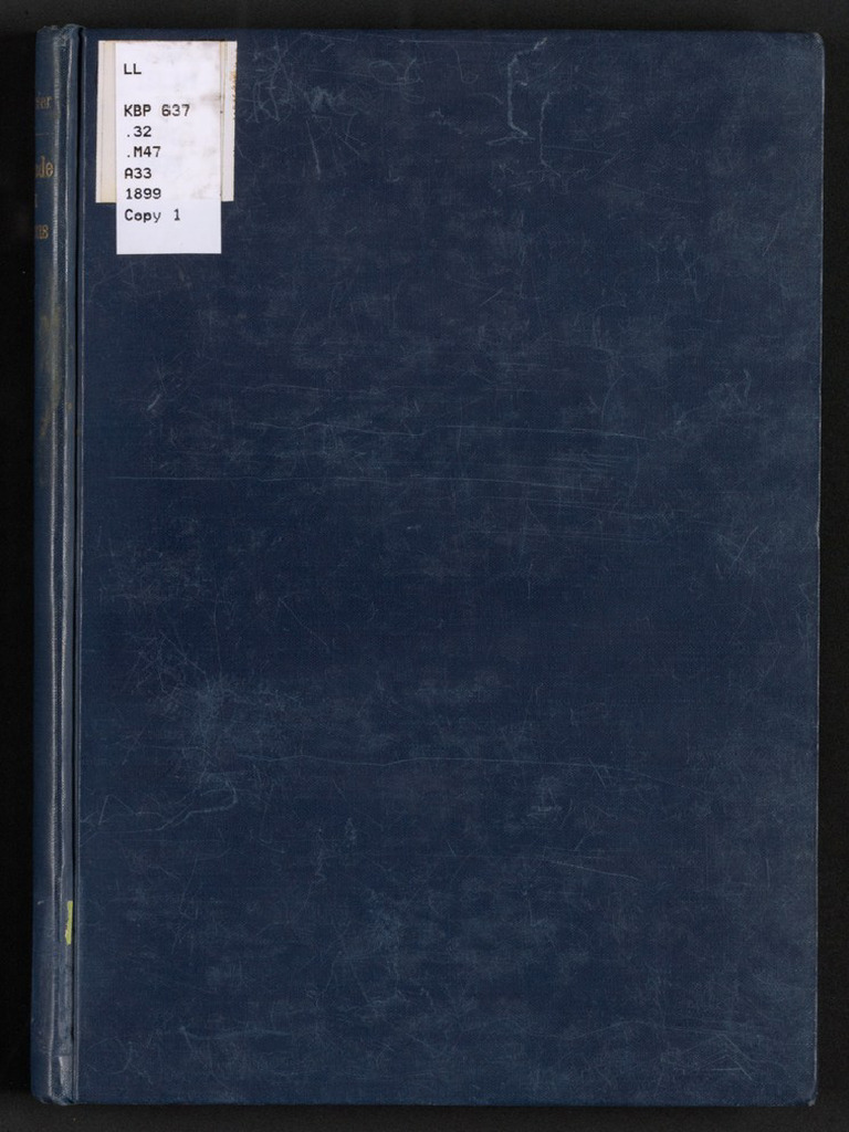 1899 Ernest-Mercier Le Code Du Hobous | PDF