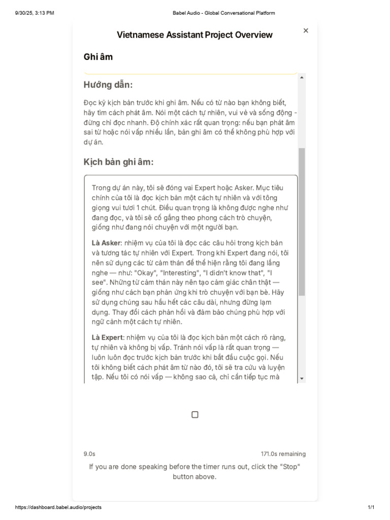 Babel Audio - Global Conversational Platform2 | PDF
