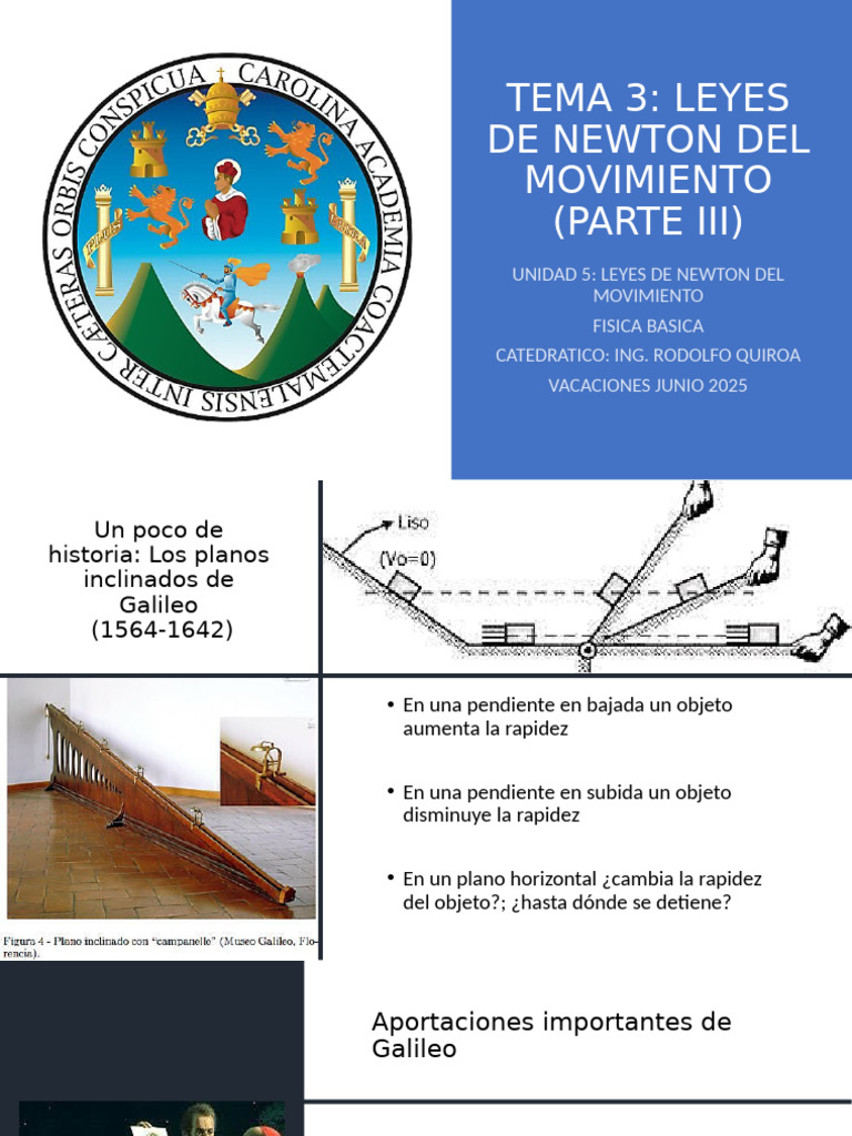 Leyes de Newton: Movimiento y Fuerzas | PDF | Fuerza | Las leyes del ...