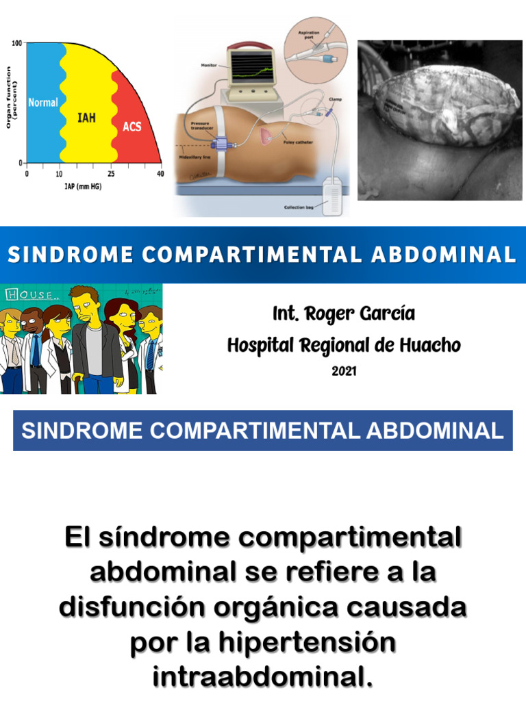 Sindrome Compartimental Abdominal 2021 | PDF | Enfermedades y ...