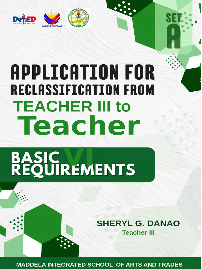 Teacher III to VI Promotion Guide | PDF