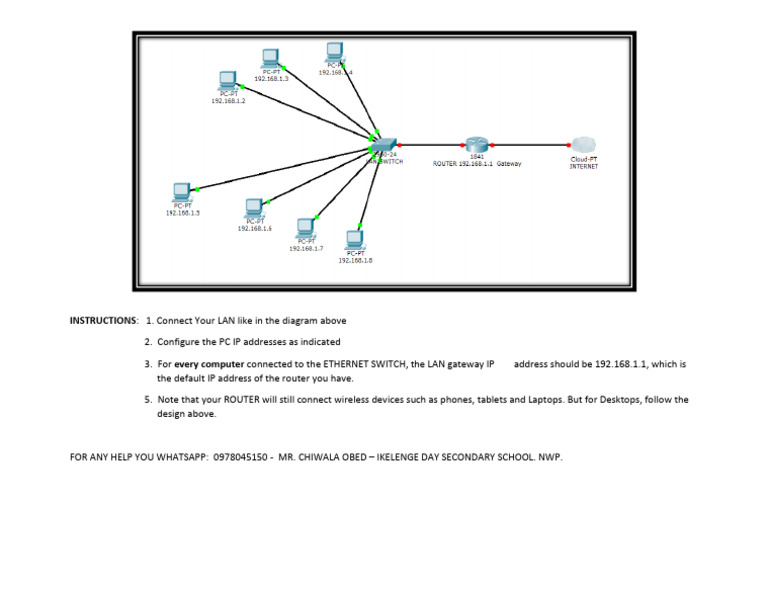 LAN Setup Guide for Desktops | PDF