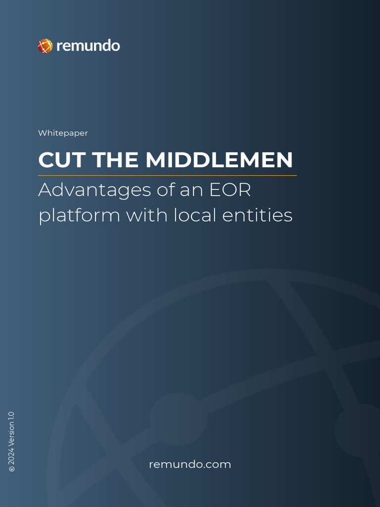 Whitepaper Cut The Mddlemen | PDF | Employment | Payroll
