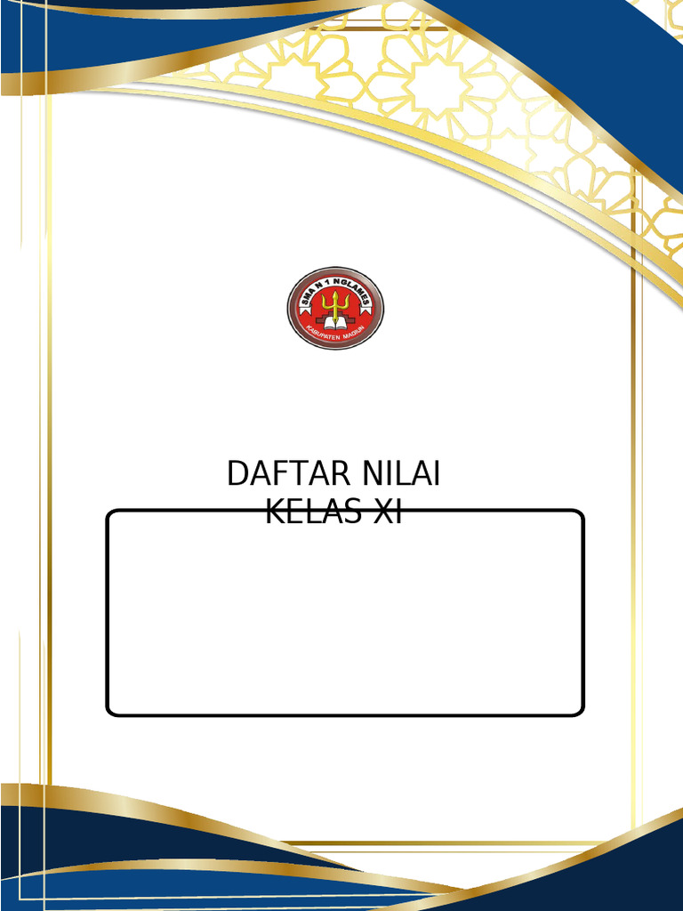 Cover Absen 2025 - 2026 | PDF