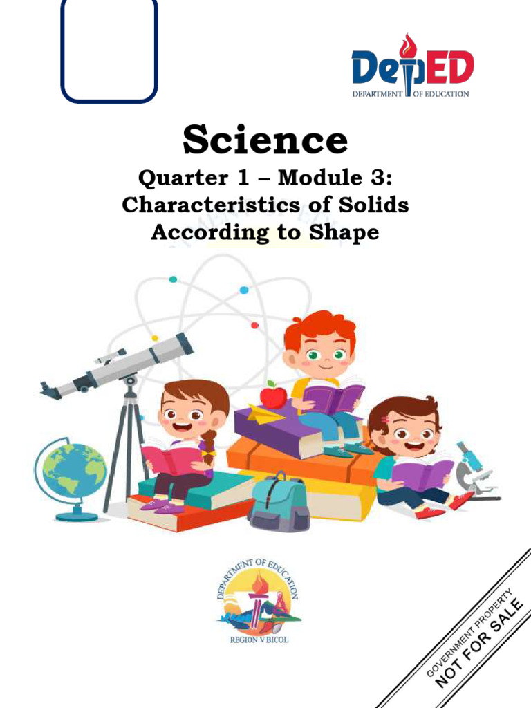 Q1 Module 3 Characteristics of Solid According To Shape | PDF