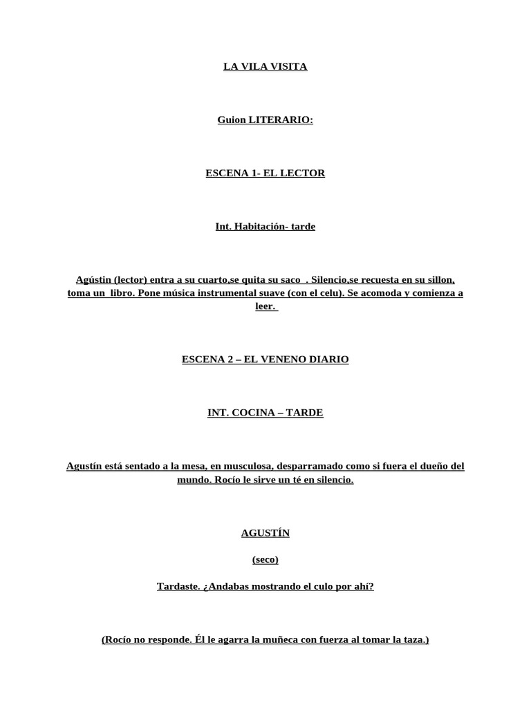 Copia de LA VISITA | PDF