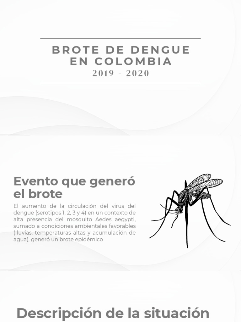Brote de Dengue en Colombia - 20251002 - 134229 - 0000 | PDF | Fiebre ...